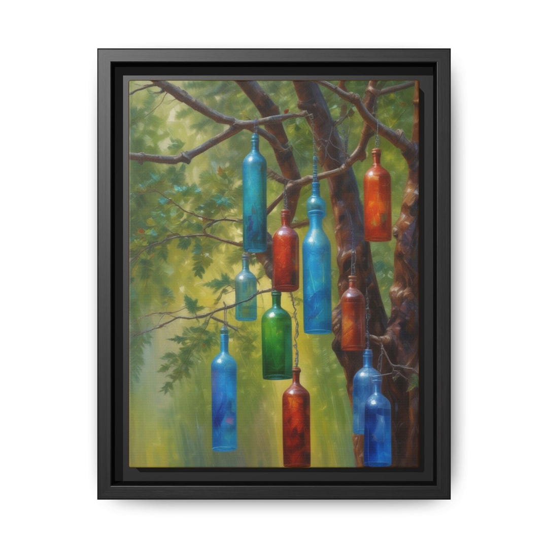 Southern Bottle Tree Mississippi Delta Gothic Folk Art Canvas Print ...