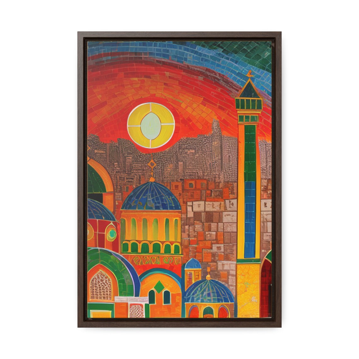 Gallery Canvas Wraps, Vertical Frame, Gaza City Palestine Palestinian ...
