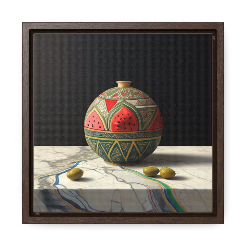 Middle Eastern Design Palestine Palestinian Watermelon Olives Gourd ...