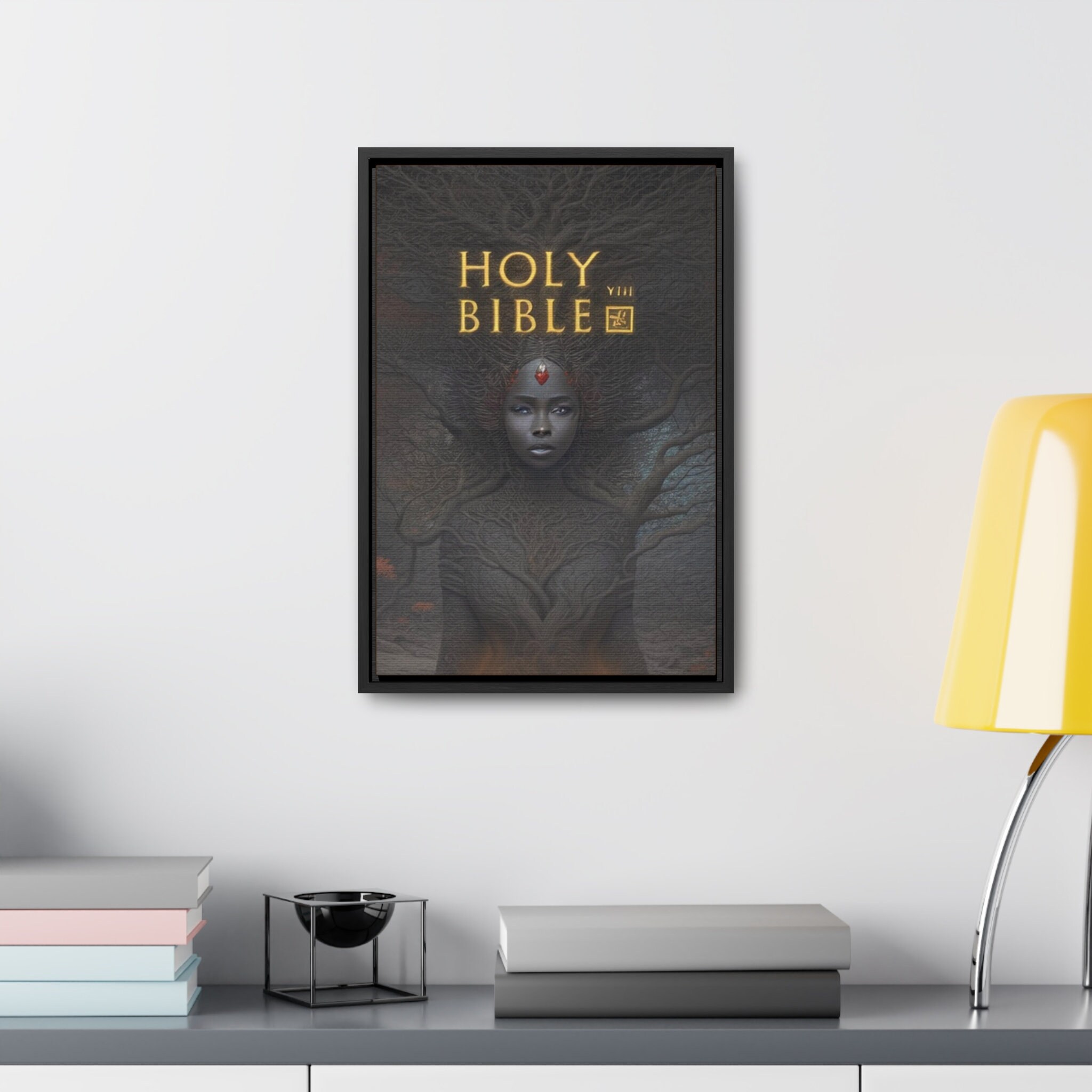 Mother Africa Garden of Eden Black Art Darwinian Wall Decor Biblical ...