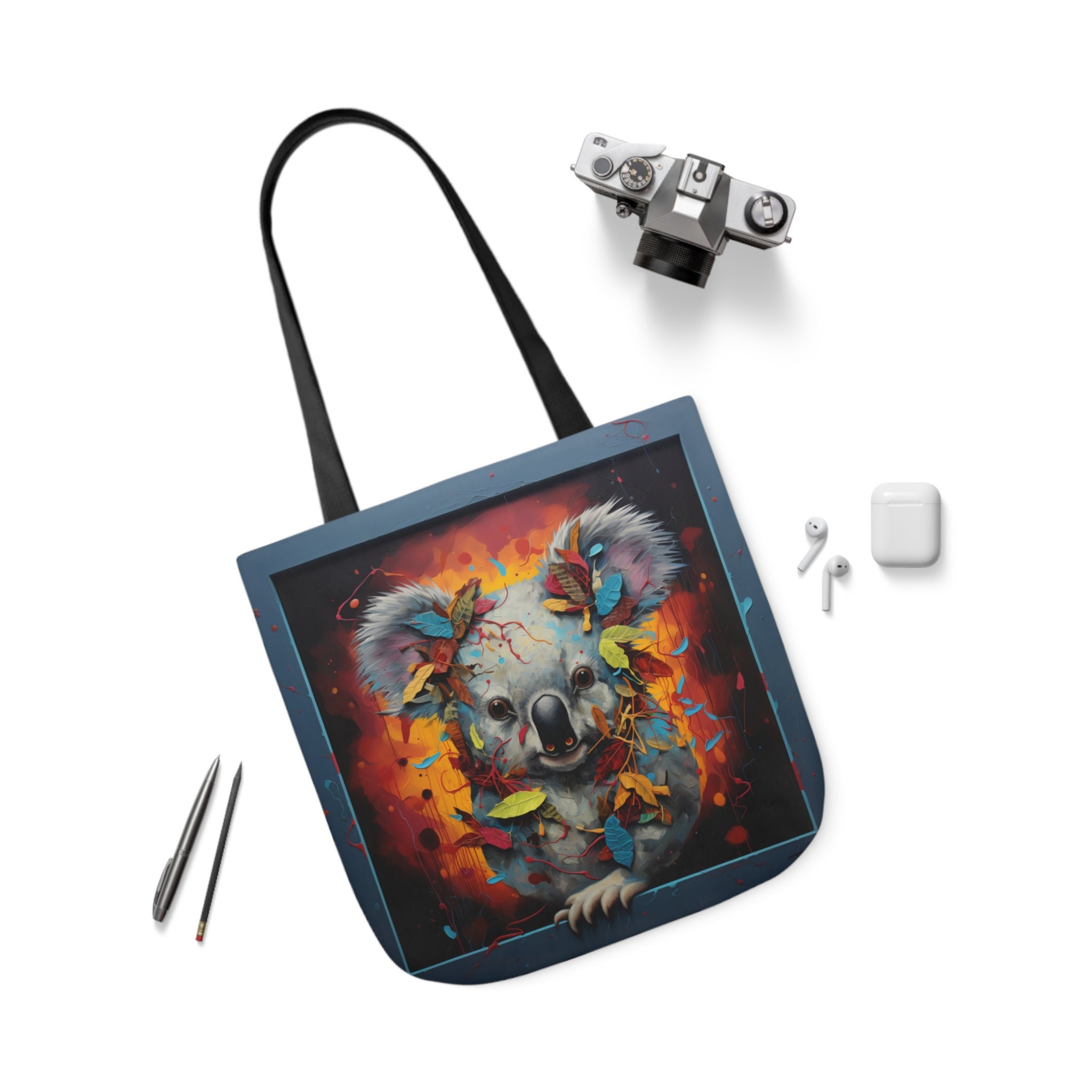 Australian Koala Tote Bag Koala Icon Bag Environmental - Etsy