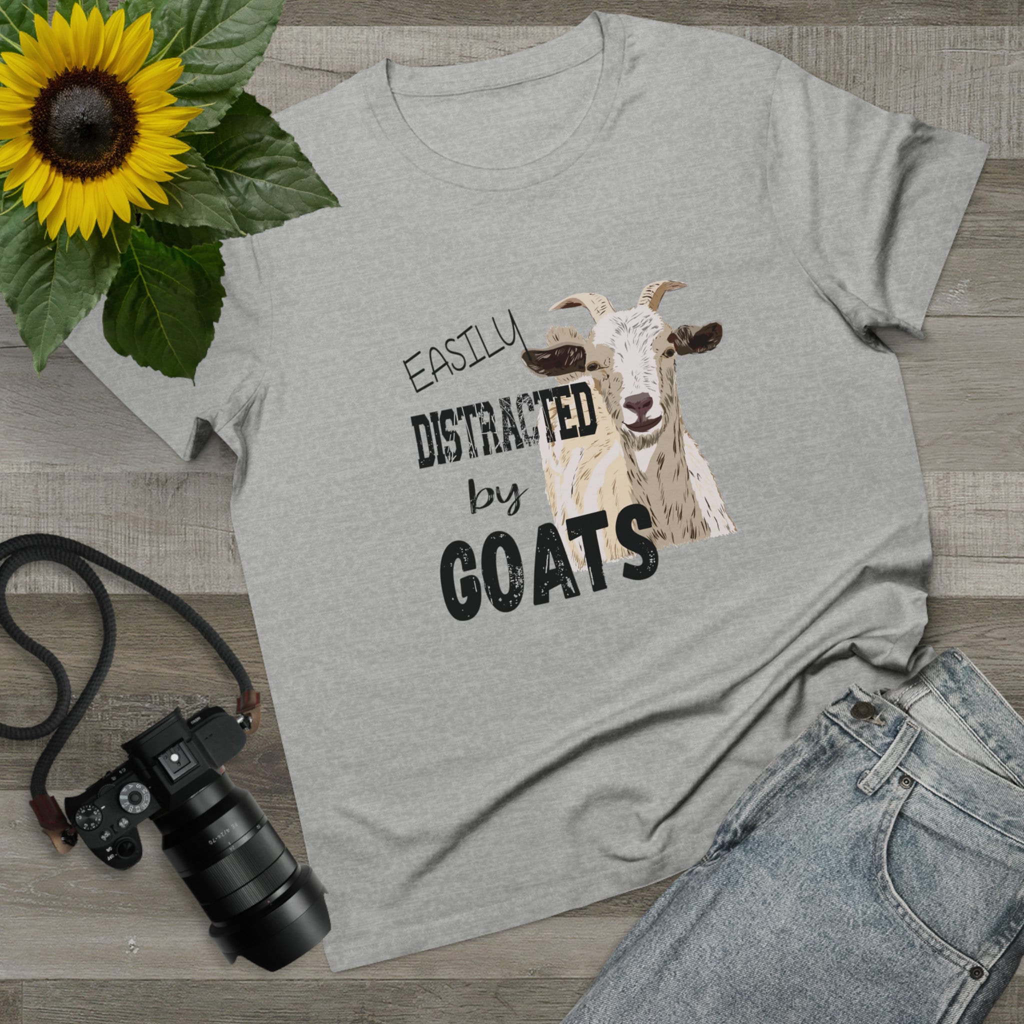 Funny Womens Goat Tee Shirt Fun Goat Farmer Shirt Goat Lover - Etsy