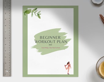 Beginner Workout Program - Etsy