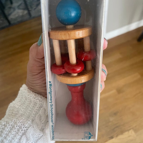 Vintage Baby Rattle - Etsy