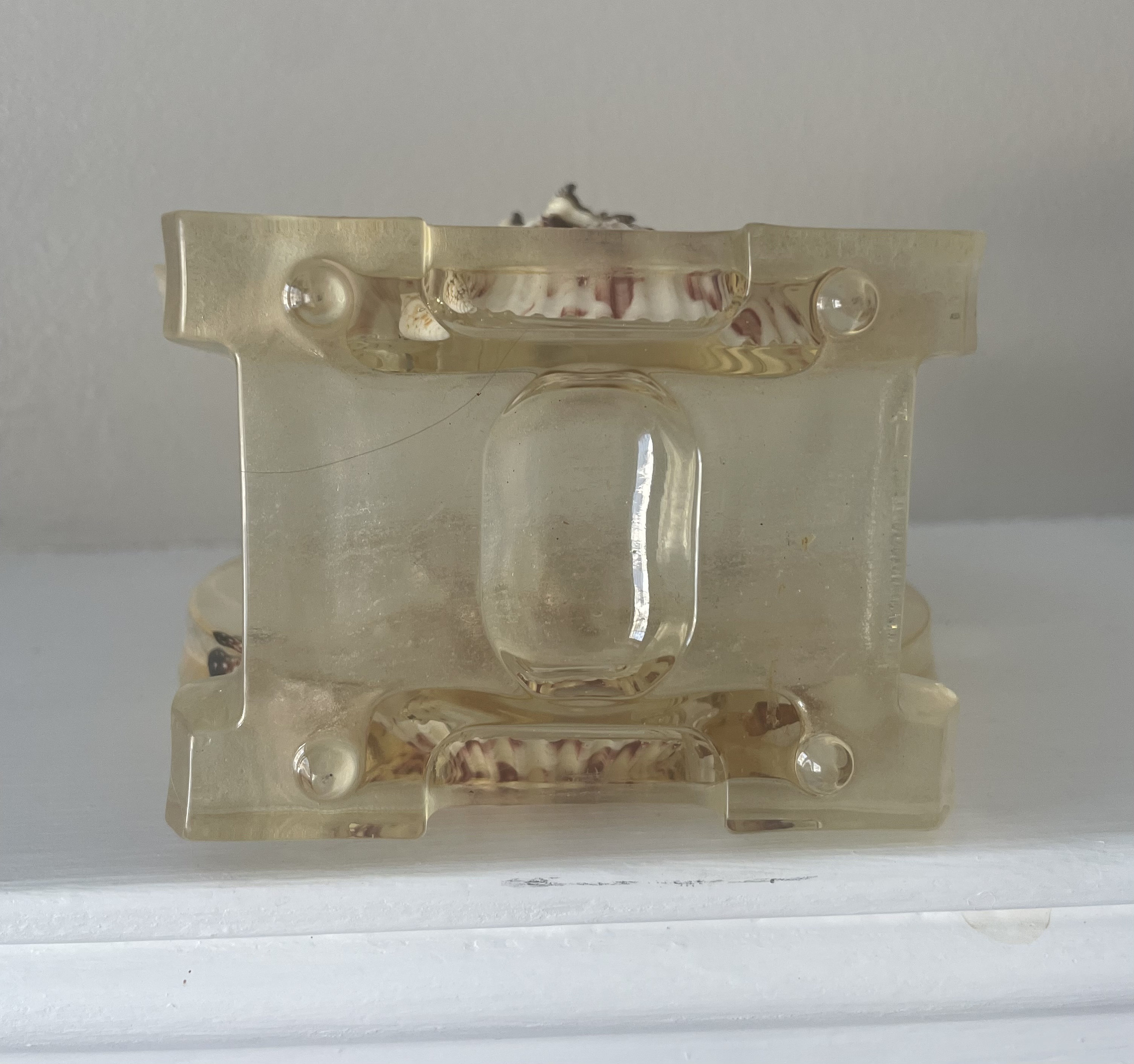 Vintage Lucite Shell Napkin Holder 1970s - Etsy