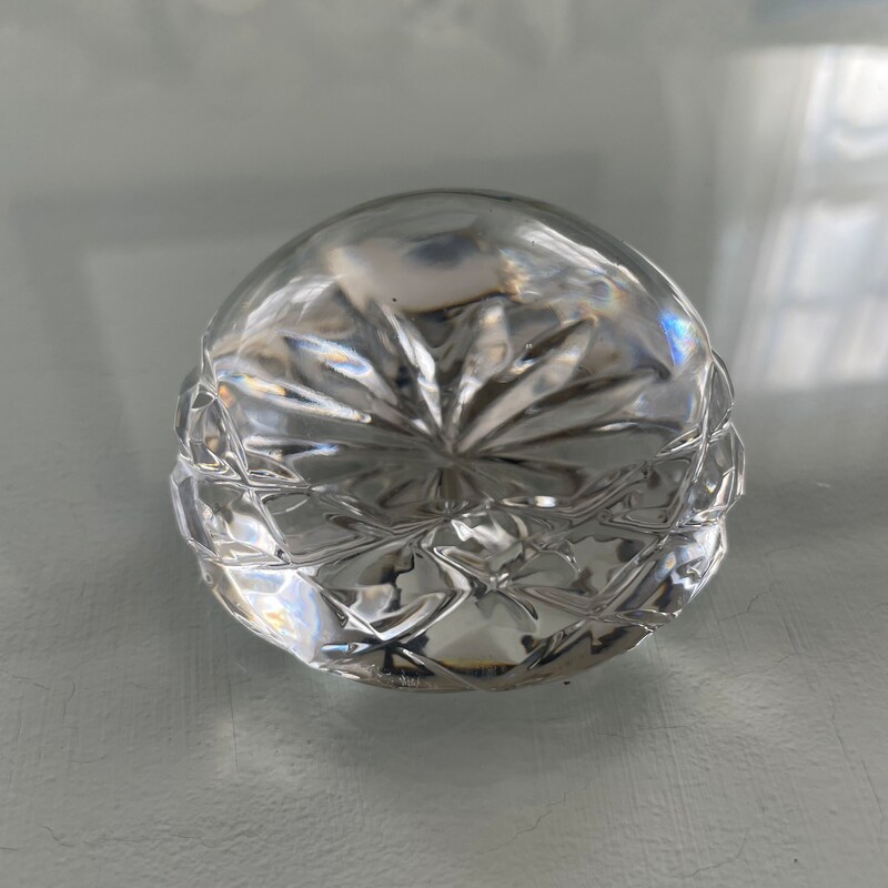 Crystal Paperweight - Etsy