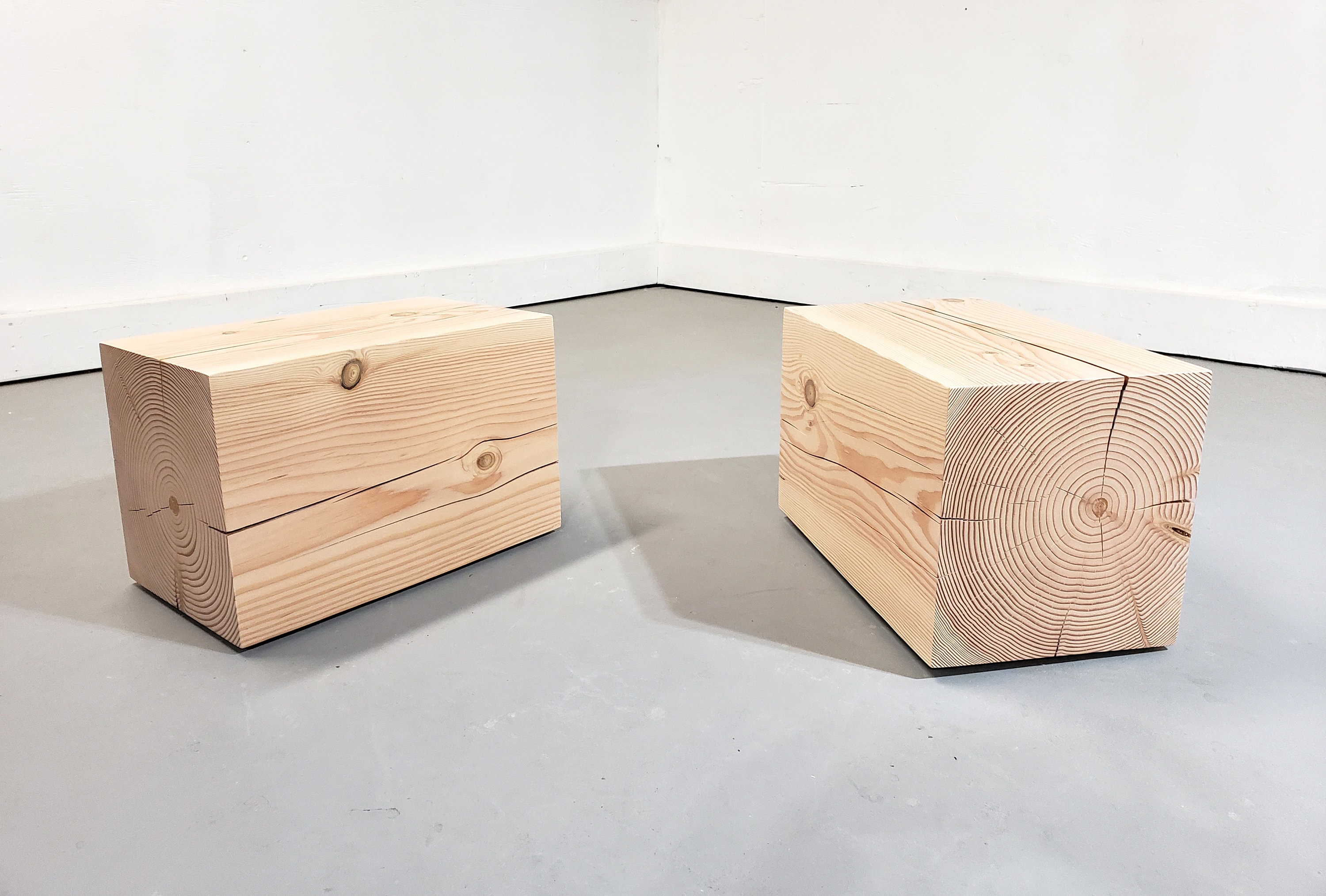 Timber Stump Side Table Plinth - Etsy