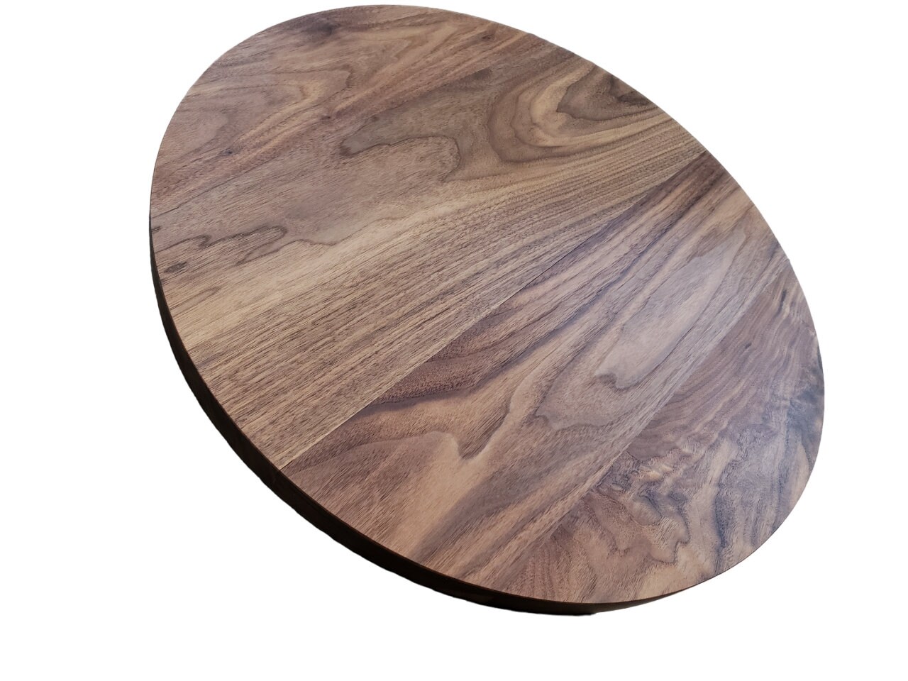 Round Walnut Table Tops, Ready to Use, Build Your Own Table 30 Inch ...