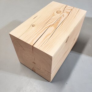 Timber Stump Side Table Plinth - Etsy
