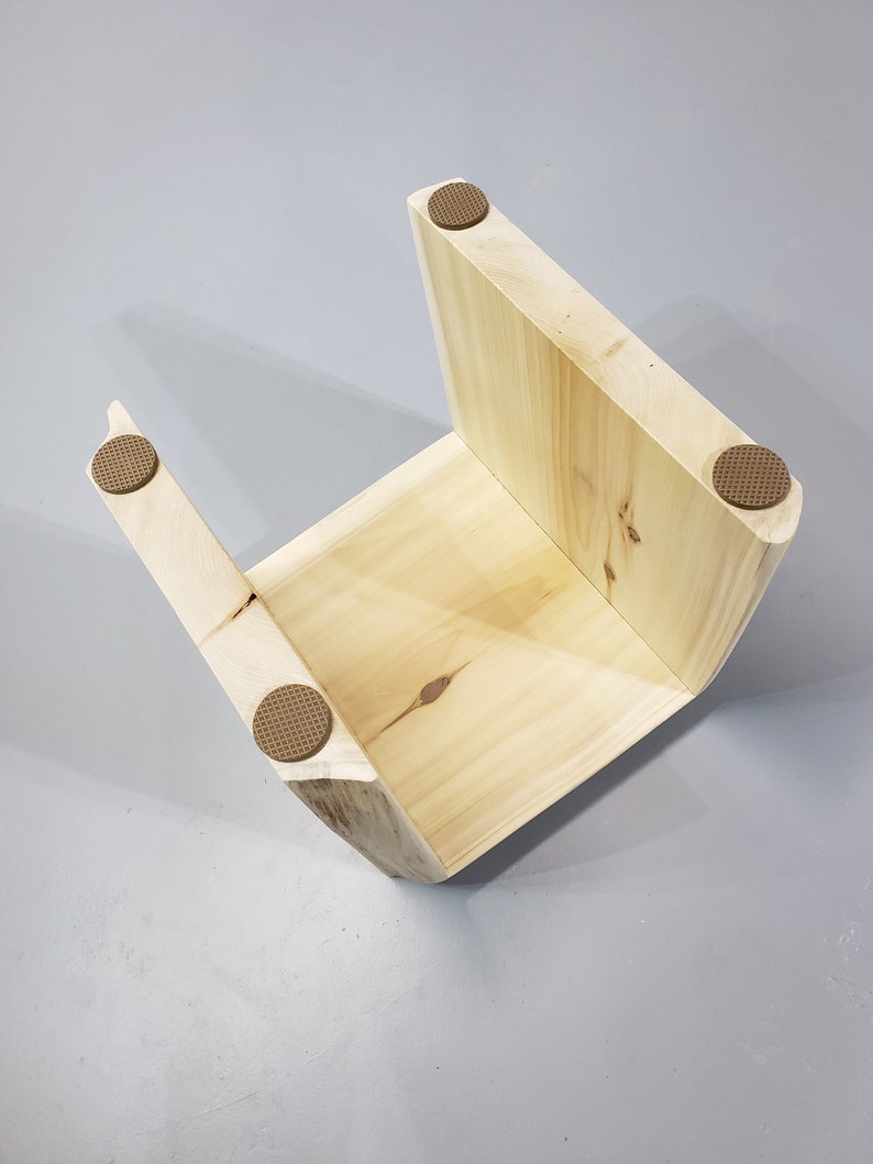 Bathroom Shower Spa Step Stool Bench Live Edge Cedar Wood Gift for Her ...