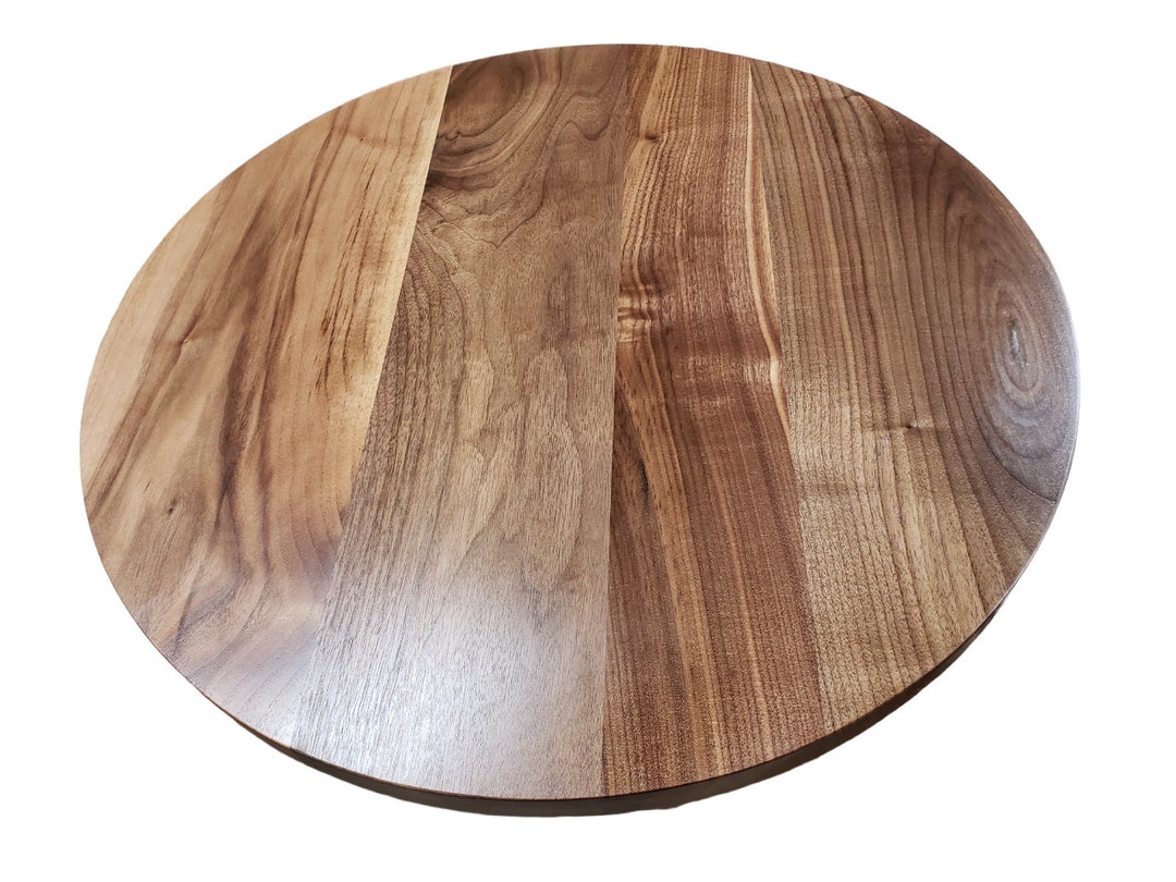 Round Walnut Table Tops, Ready to Use, Build Your Own Table 30 Inch ...