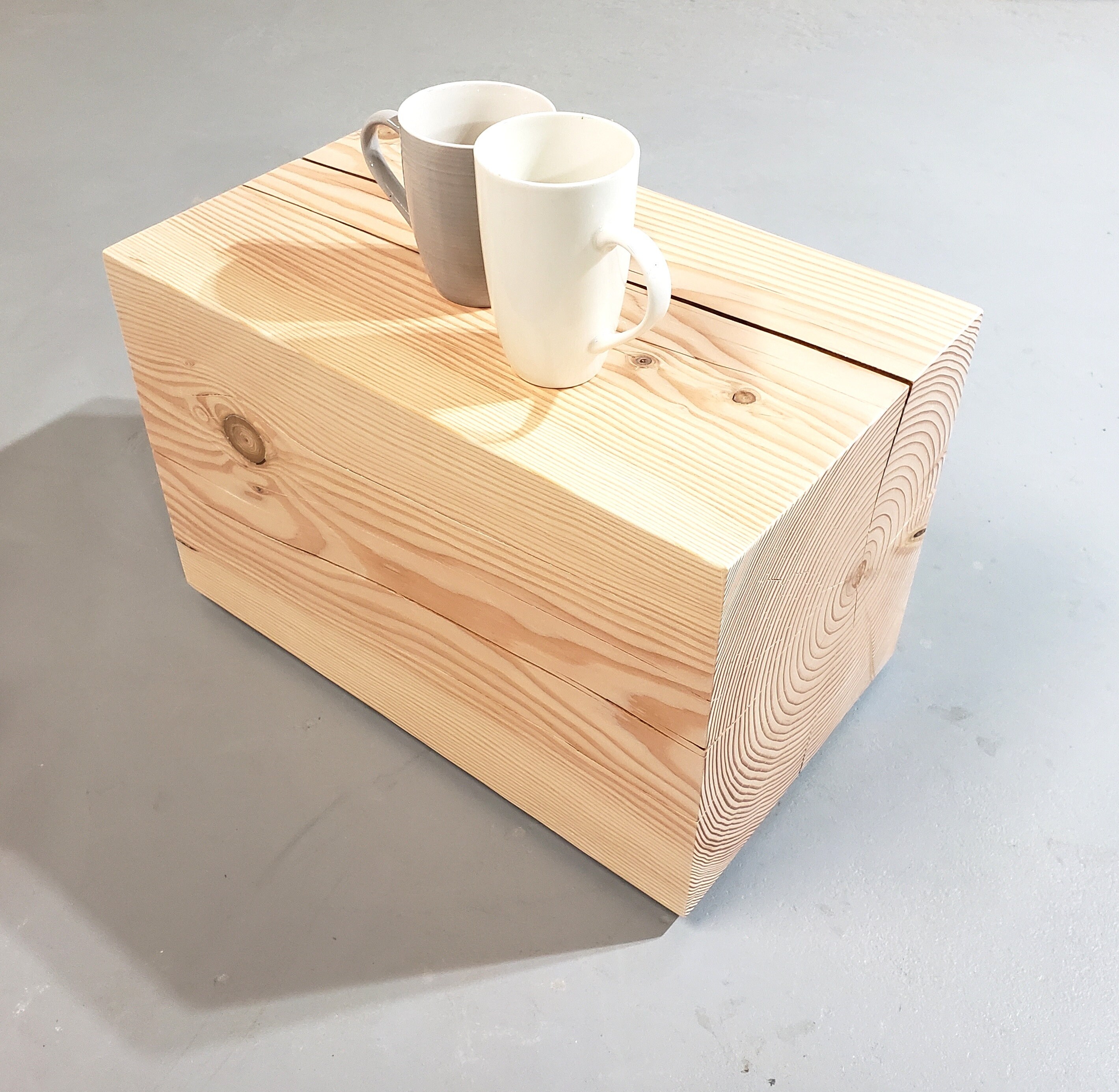 Timber Stump Side Table Plinth - Etsy