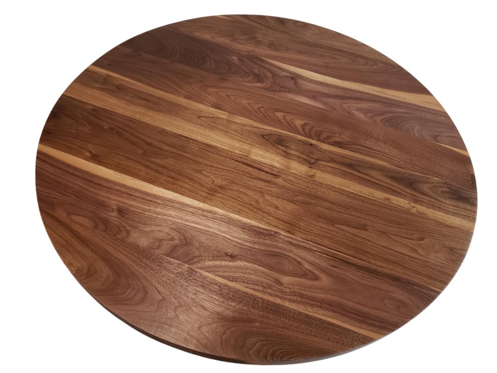 Round Walnut Table Tops, Ready to Use, Build Your Own Table 36 Inch ...