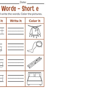 Printable Short Vowel Workbook for Kids - Fun and Engaging Learning ...