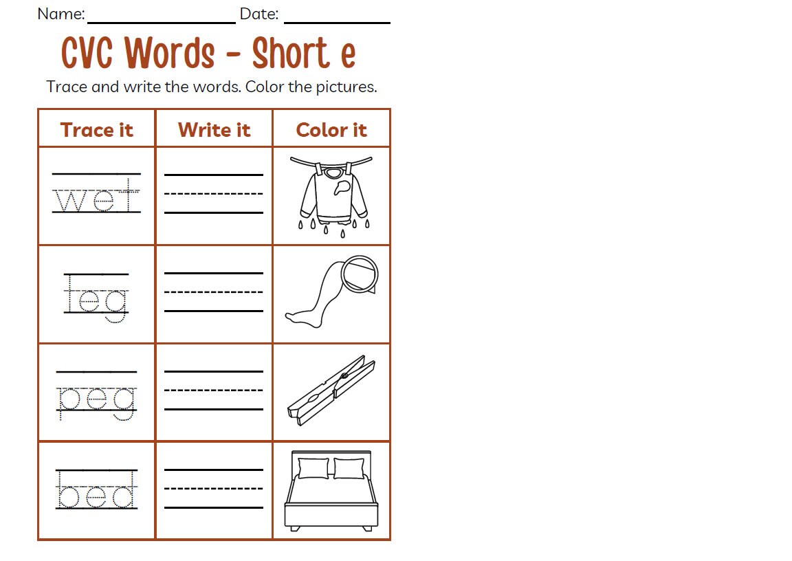 Printable Short Vowel Workbook for Kids Fun and Engaging - Etsy Australia