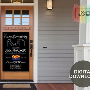 Custom Missionary Printable Poster, Home MTC, LDS Digital Download ...