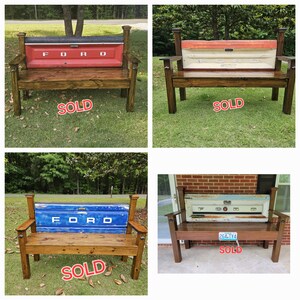 Tailgate Bench - Etsy