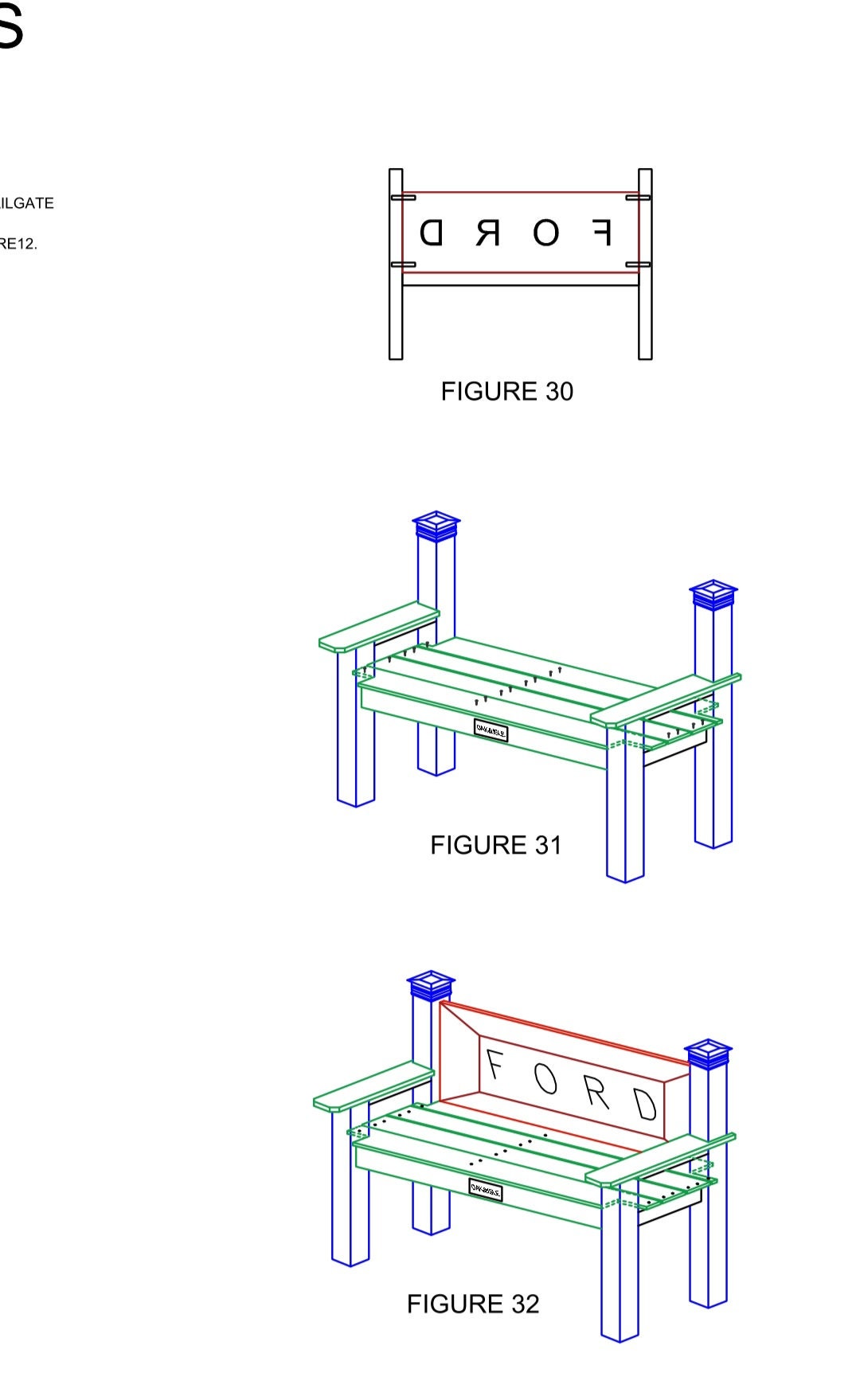 Tailgate Bench Build Plans - Etsy