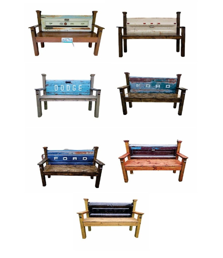 Tailgate Bench Build Plans - Etsy