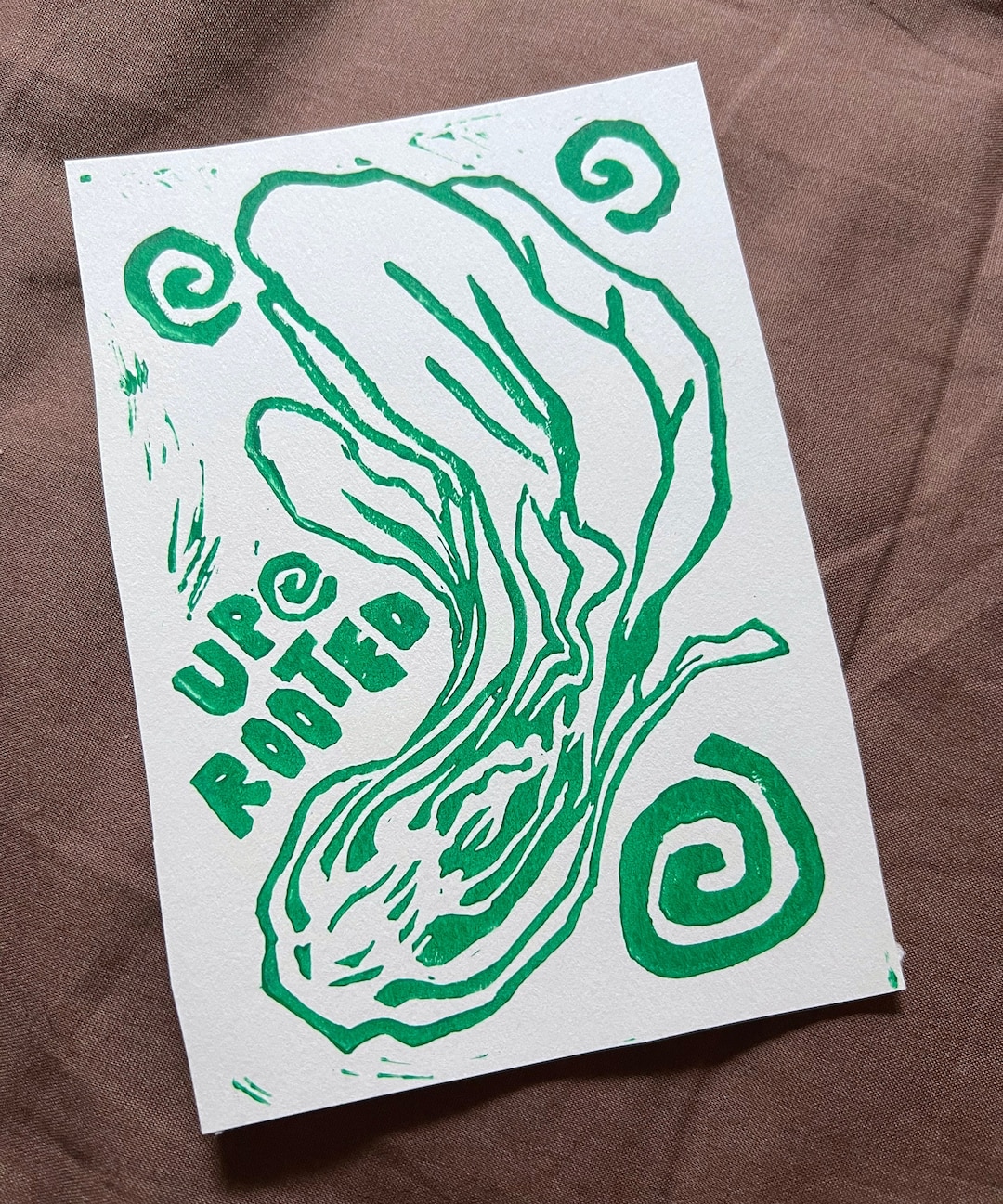 Chinese Boy Choy Print - Original Blockprint Linocut Design - Etsy