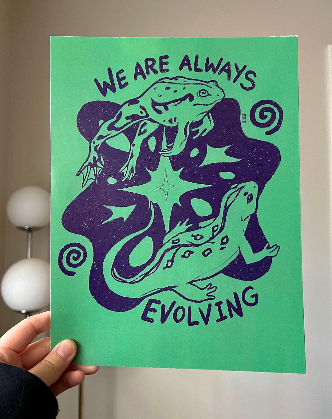 Always Evolving - Amphibians Art Print - Etsy