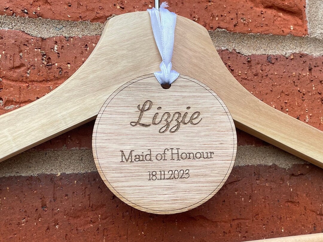 Rustic Wedding Hanger Tags for Wedding, Bride, Bridesmaid, Groom, Heart ...