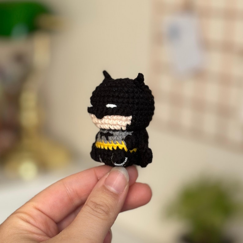 Crochet Pattern for Bat Superhero Amigurumi (PDF) (english) - Etsy