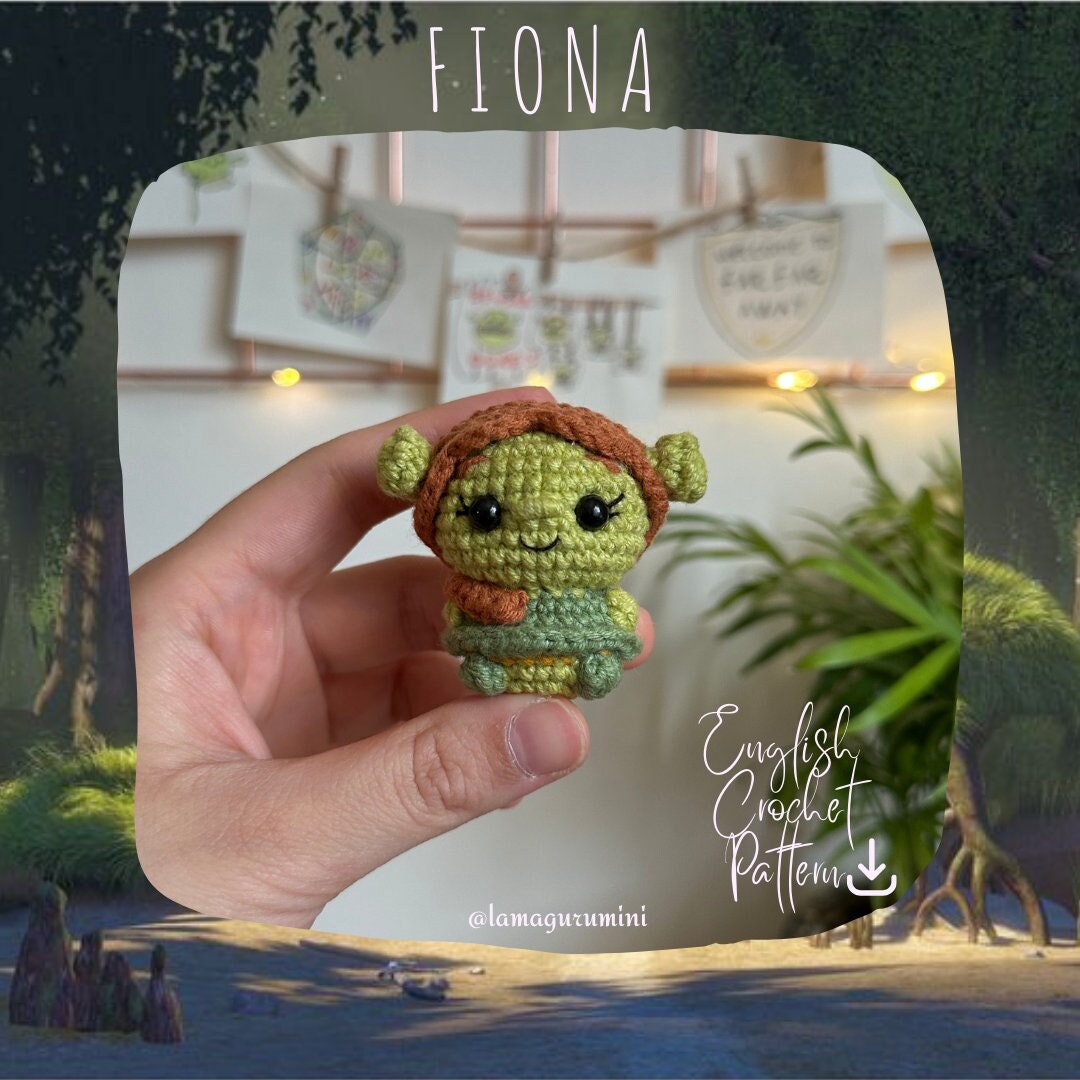 Crochet Pattern for Fiona PDF english - Etsy