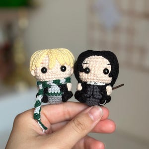 Crochet Pattern for Half-blood Wizard Amigurumi PDF english - Etsy