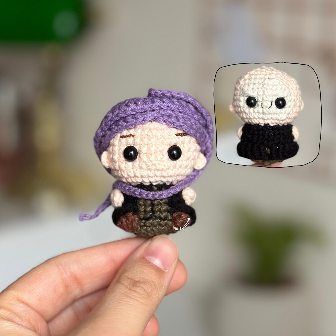 Crochet Pattern for Two-faced Wizard Amigurumi (PDF) (english) - Etsy