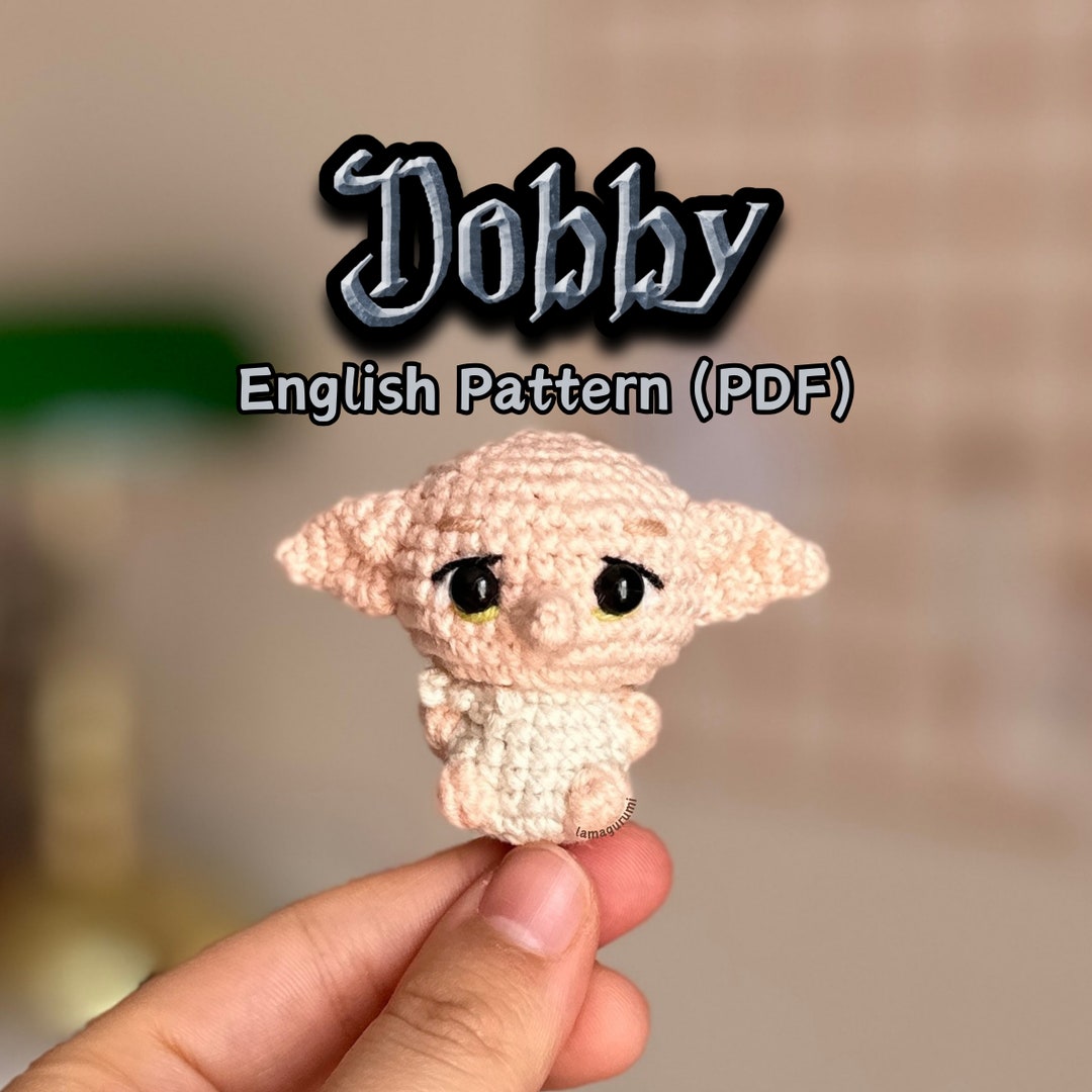 Dobby Amigurumi Crochet Pattern PDF english - Etsy