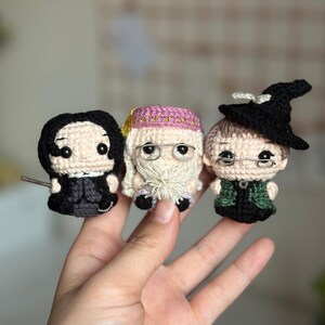 Crochet Pattern for Half-blood Wizard Amigurumi PDF english - Etsy