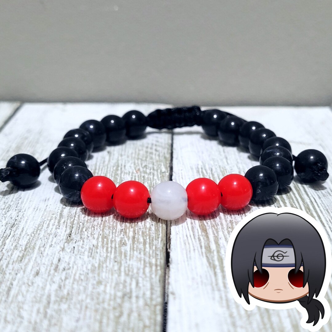 Rouge Ninja Handmade Adjustable Bead Bracelet - Etsy