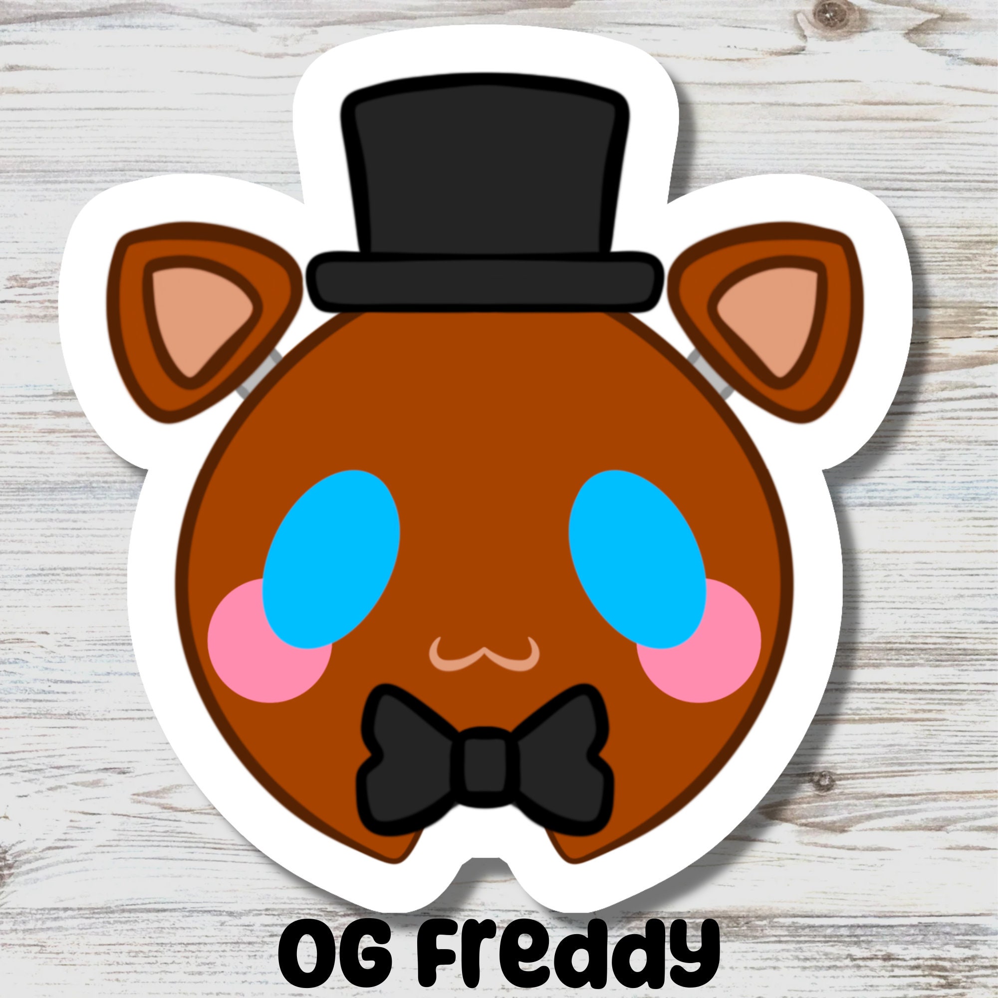 Animatronic Sticker Handmade Kawaii Stickers Video Game Merch Gift ...