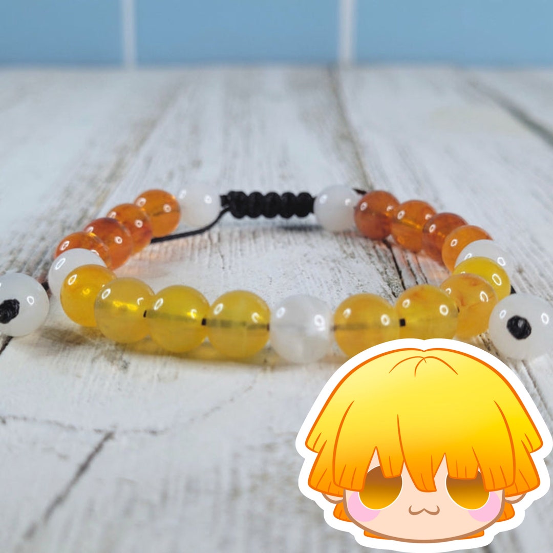 Thunder Breathing Adjustable Bead Bracelet - Etsy