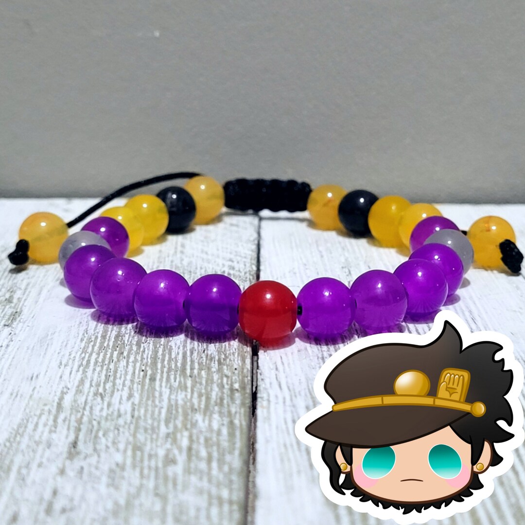 Yare Yare Daze Adjustable Bead Bracelet | Handmade | Kawaii Accessories ...