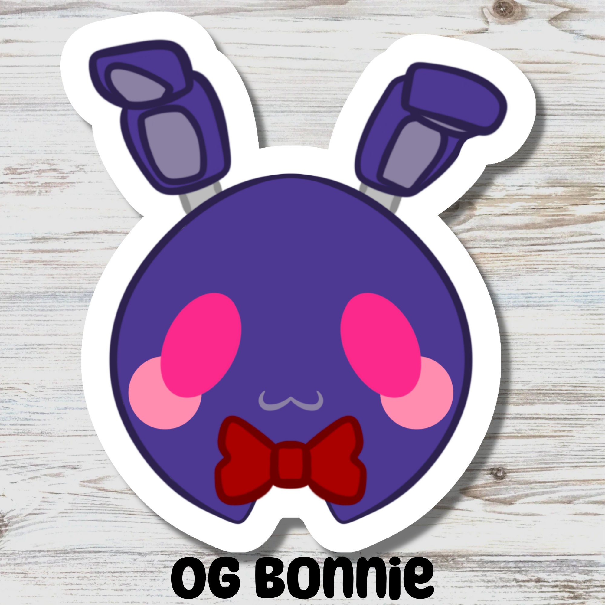Animatronic Sticker Handmade Kawaii Stickers Video Game Merch Gift ...
