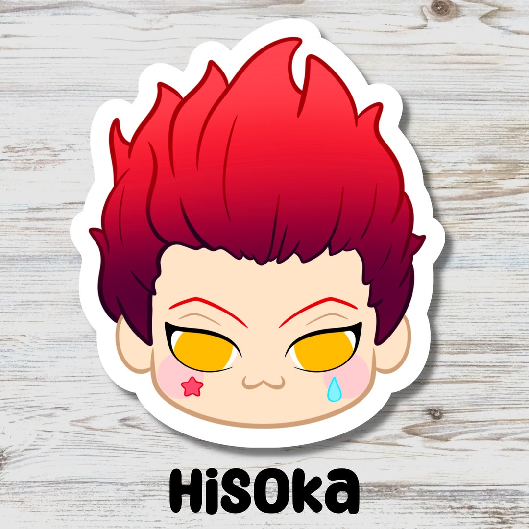 Hunter Anime Sticker | Handmade | Kawaii Stickers | Anime Merch | Gift ...