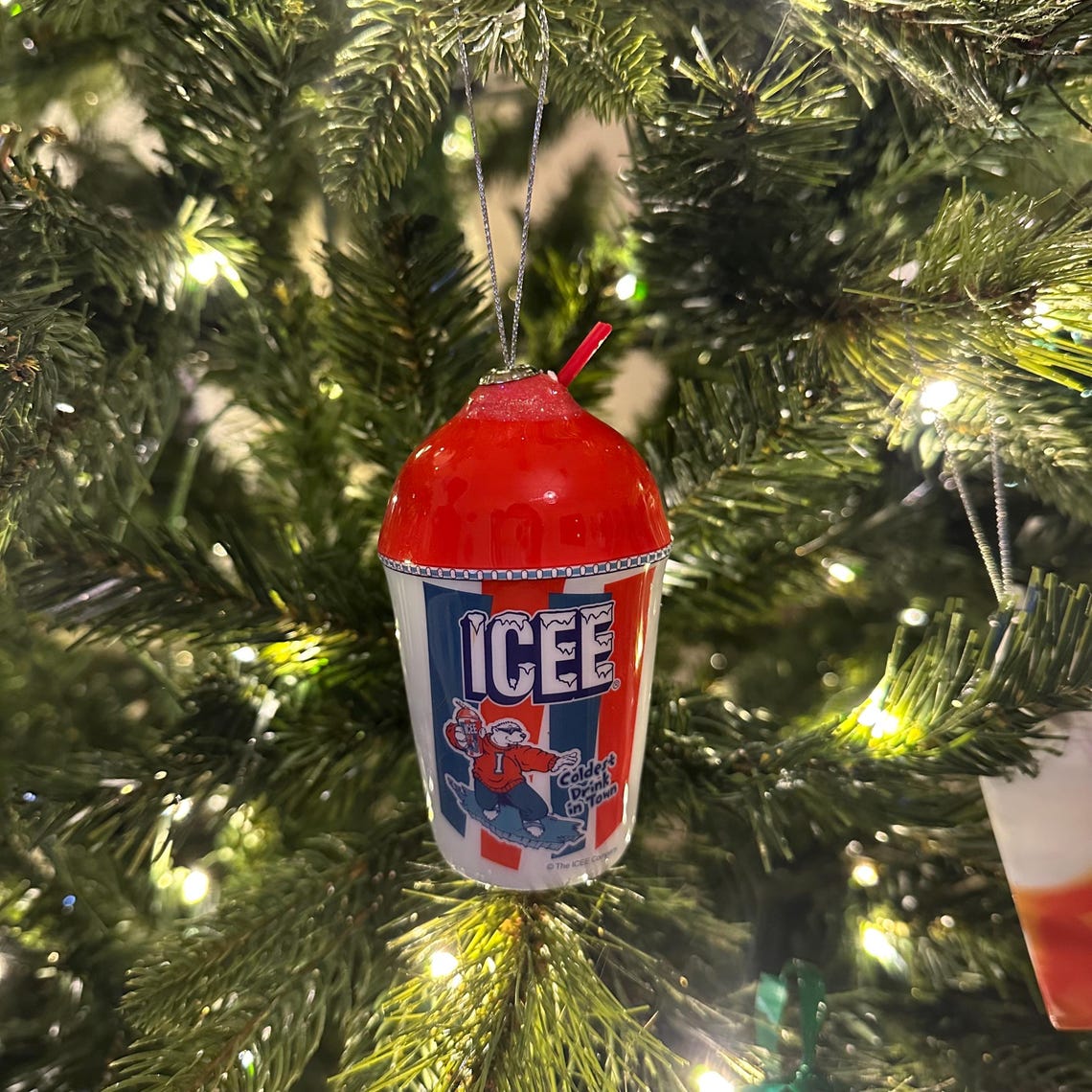 ICEE Slushie Ornament | Frozen Drink Christmas Ornament | Funny Food ...