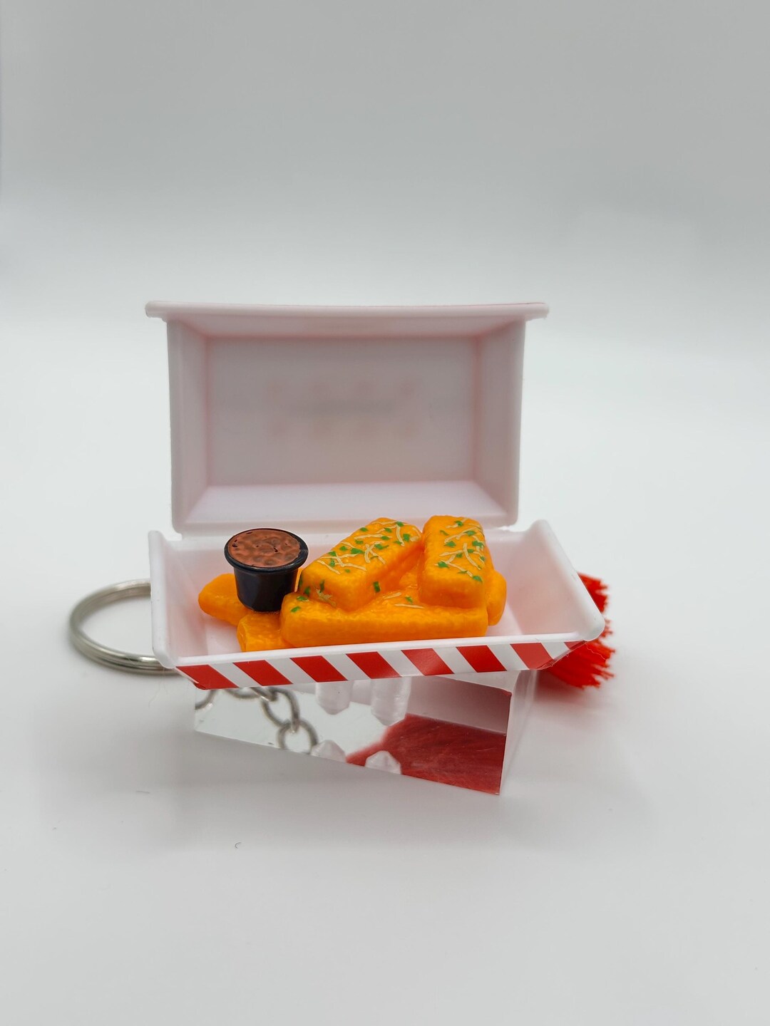 TGI Fridays Mozzarella Sticks Keychain | Fast Food Keychain - Etsy