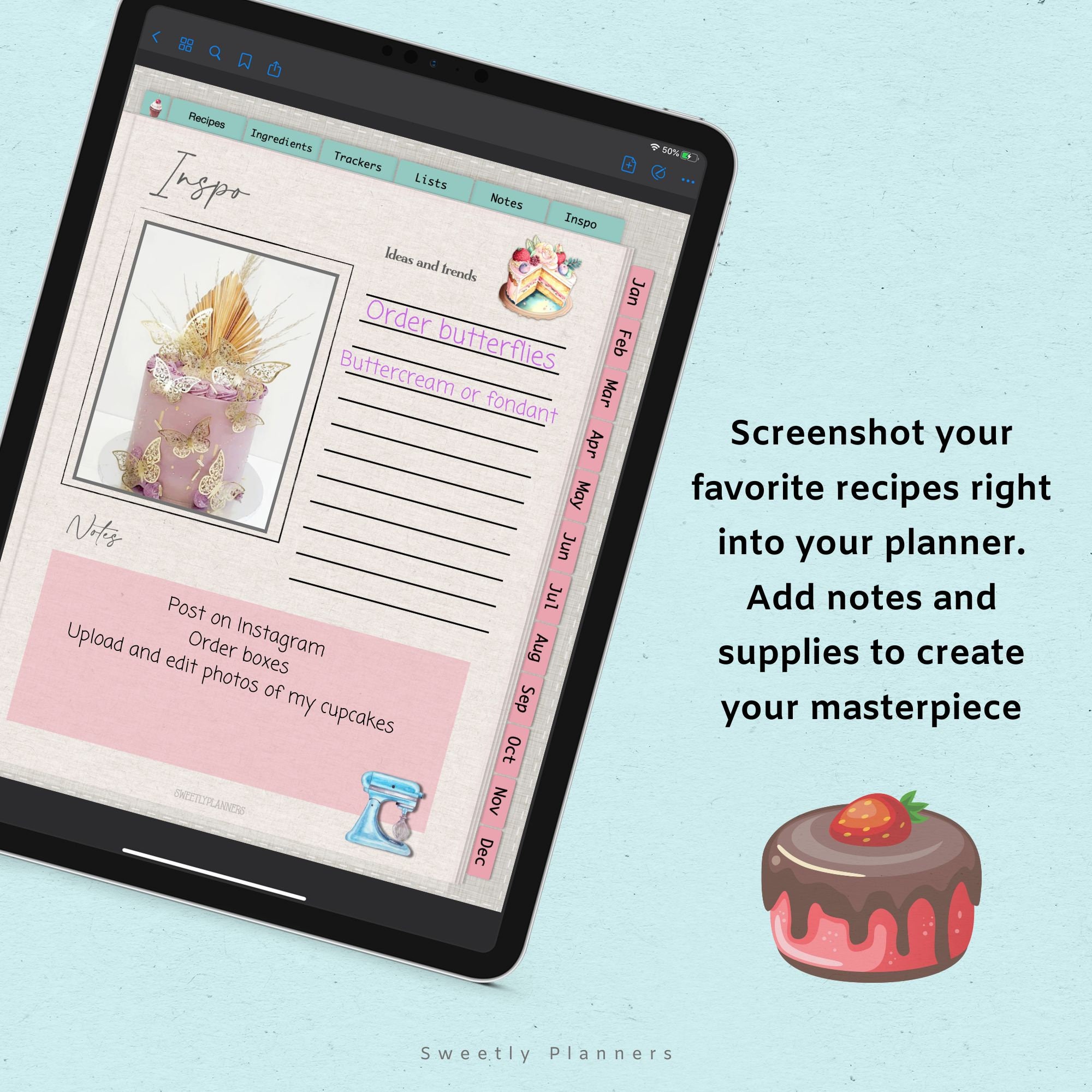 The Ultimate Star Baker Planner: A Digital Planner for Organizing Your ...