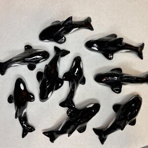 Handmade Clay Orca Whale Magnet | Help Free the Orcas - Etsy