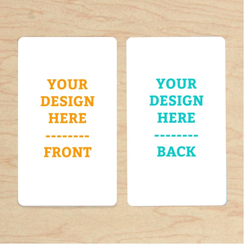 Custom Print Flash Card - Etsy