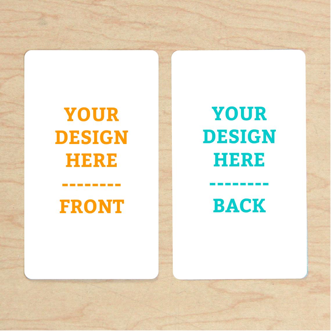Custom Flashcard Template: You Design in Canva - Professionally Printed in USA - Etsy