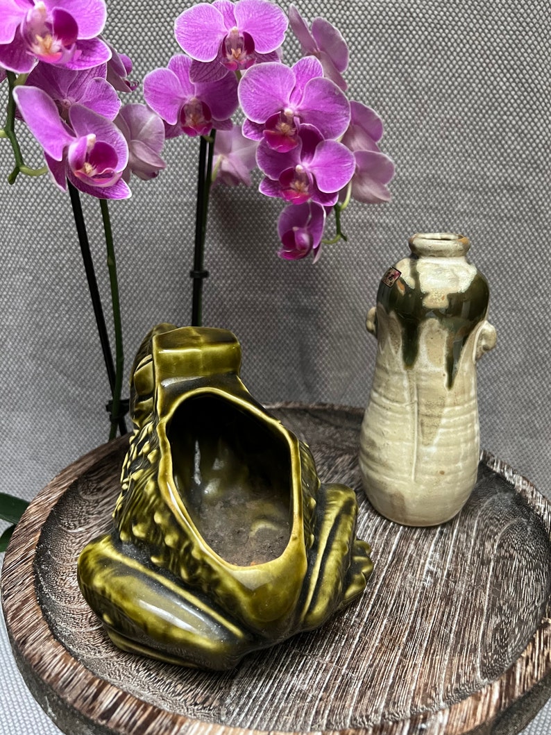 Vintage Mccoy 552 Frog Planter 1950s, Mccoy USA, Frog Collectors ...