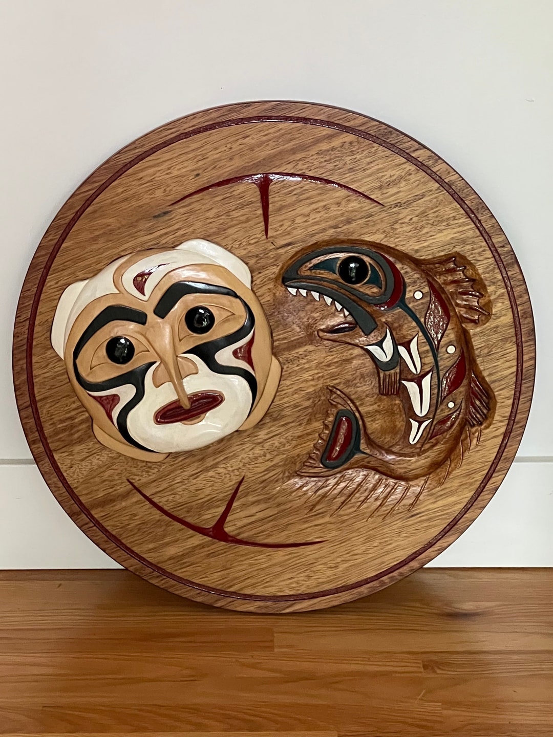 Northwest Coast 3D Wall Panel Signed Colin Cunningham, Supernatural ...