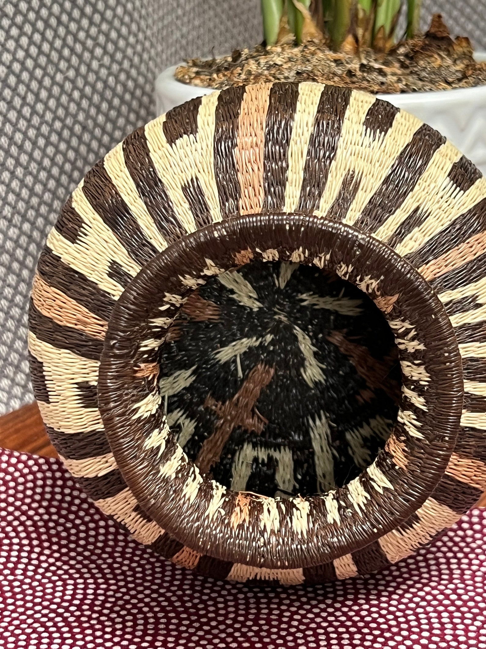 Wounaan Indian Hand Woven Basket, Rainforest Basket, Panama Baskets ...