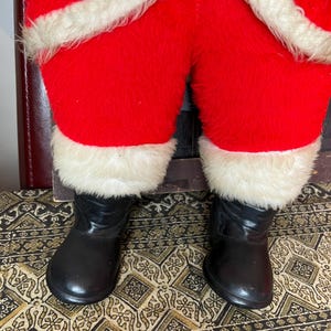 Vintage Large 27" Rubber Face Plush Santa, Made in Japan, Vintage Plush ...