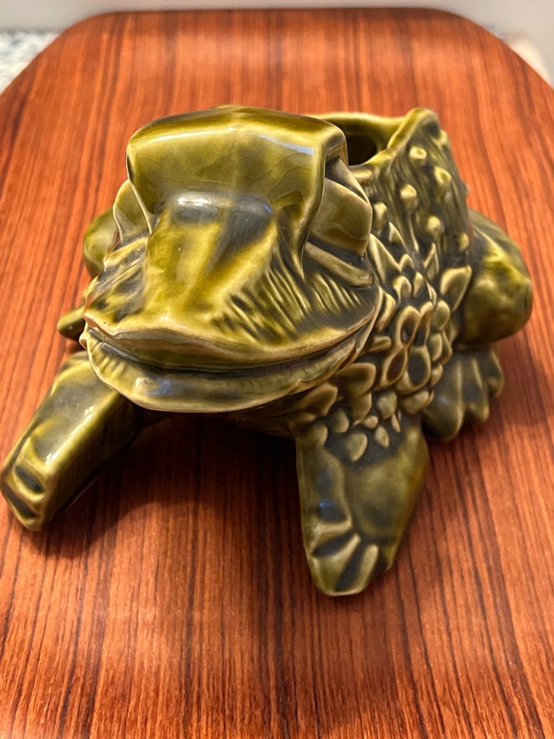 Vintage Mccoy 552 Frog Planter 1950s, Mccoy USA, Frog Collectors ...