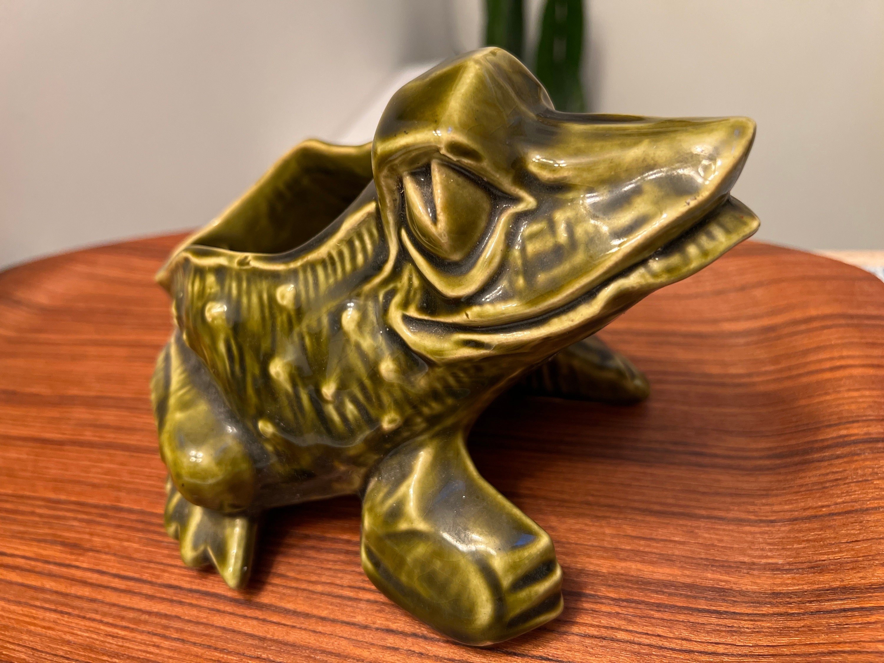 Vintage Mccoy 552 Frog Planter 1950s, Mccoy USA, Frog Collectors ...